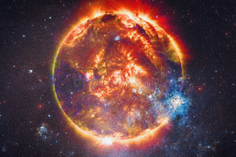 Sun. Solar System. Elements of this Image Furnished by NASA Stock Image ...