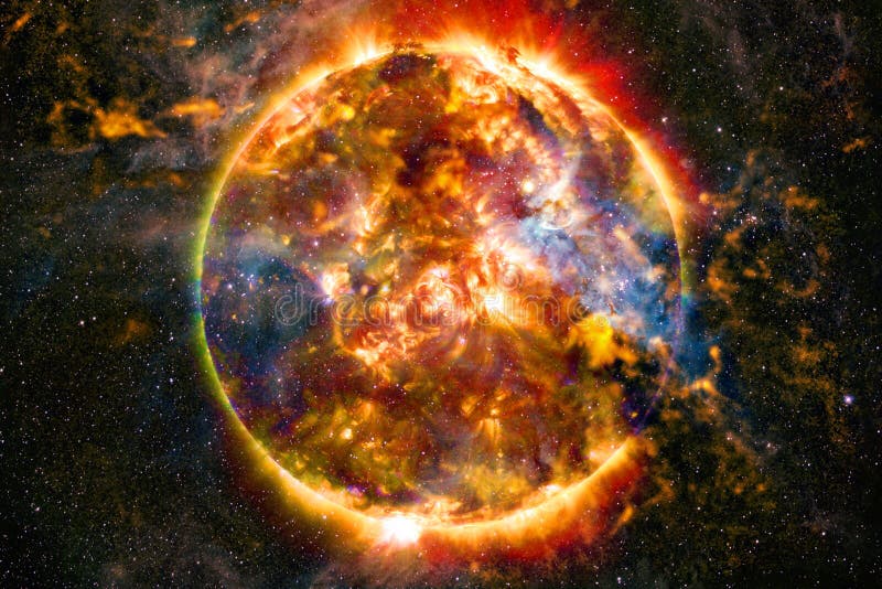 Sun. Solar System. Elements of this Image Furnished by NASA Stock Image ...