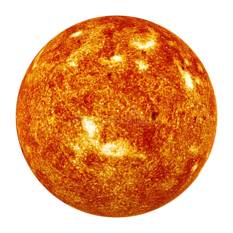 Sun Solar System Isolated stock illustration. Illustration of fire ...