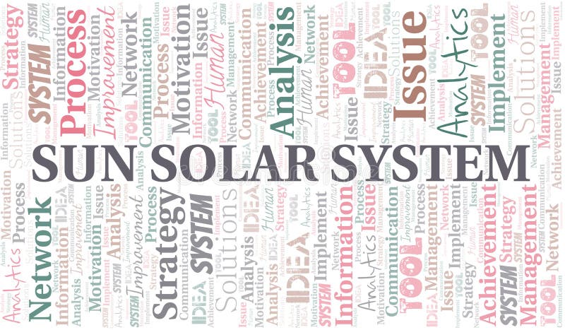 Solar System Font Stock Illustrations – 631 Solar System Font Stock ...