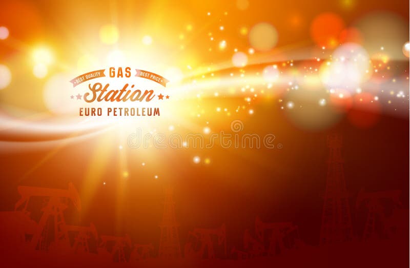 Sun Sparkle Over Dark Space. Stock Vector - Illustration of swirl, rise ...