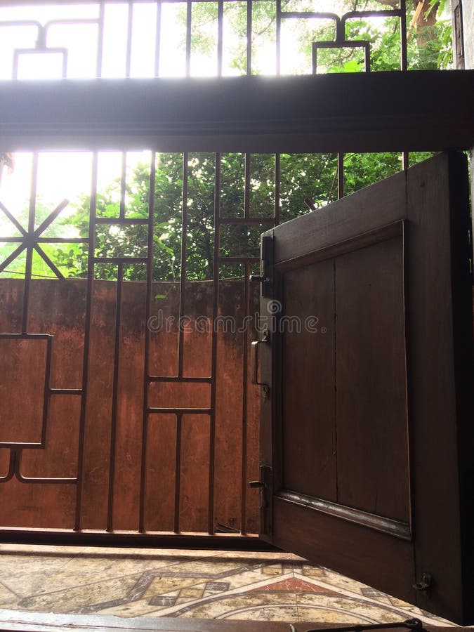 Open Window Where Sunshine Comes Stock Photo - Image of open, texture ...