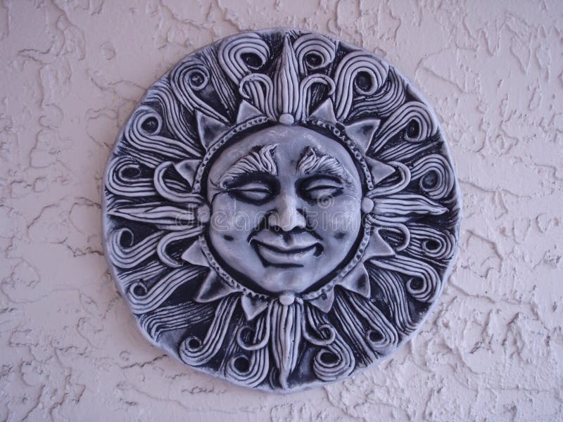 Sun god stock photo. Image of face, hanging, power, colored - 16743264