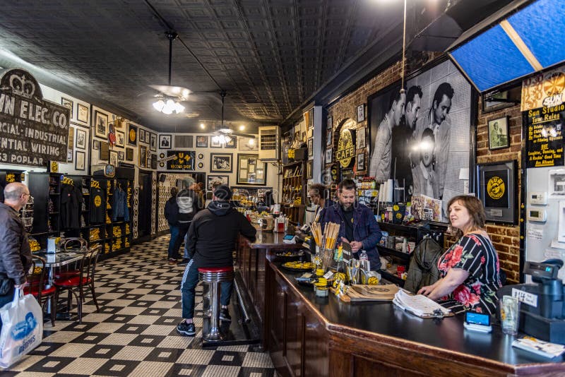 Sun Studio Cafe Sun Studio Building Memphis Tennessee Editorial Image ...