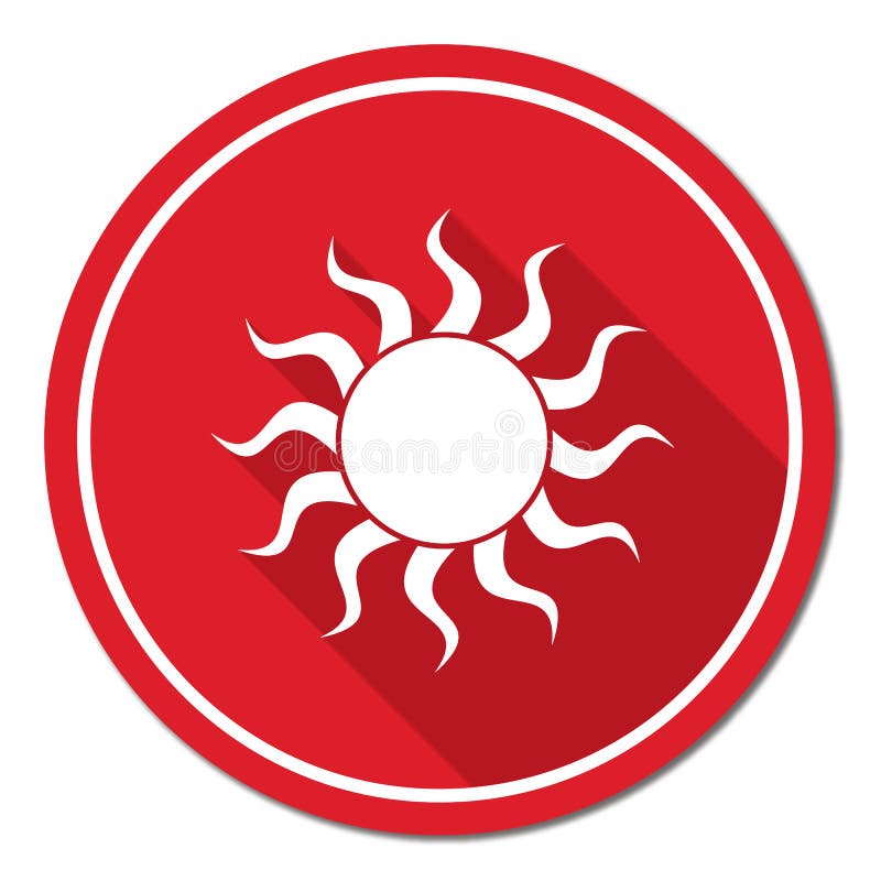 Sun stylized image icon stock vector. Illustration of grin - 93147166