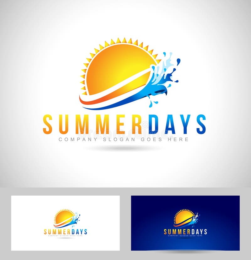 Summer Sun Logo Design