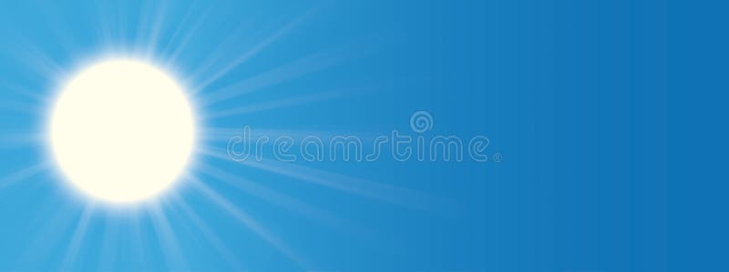 Sun Sunbeam Header stock vector. Illustration of celebrate - 97159311