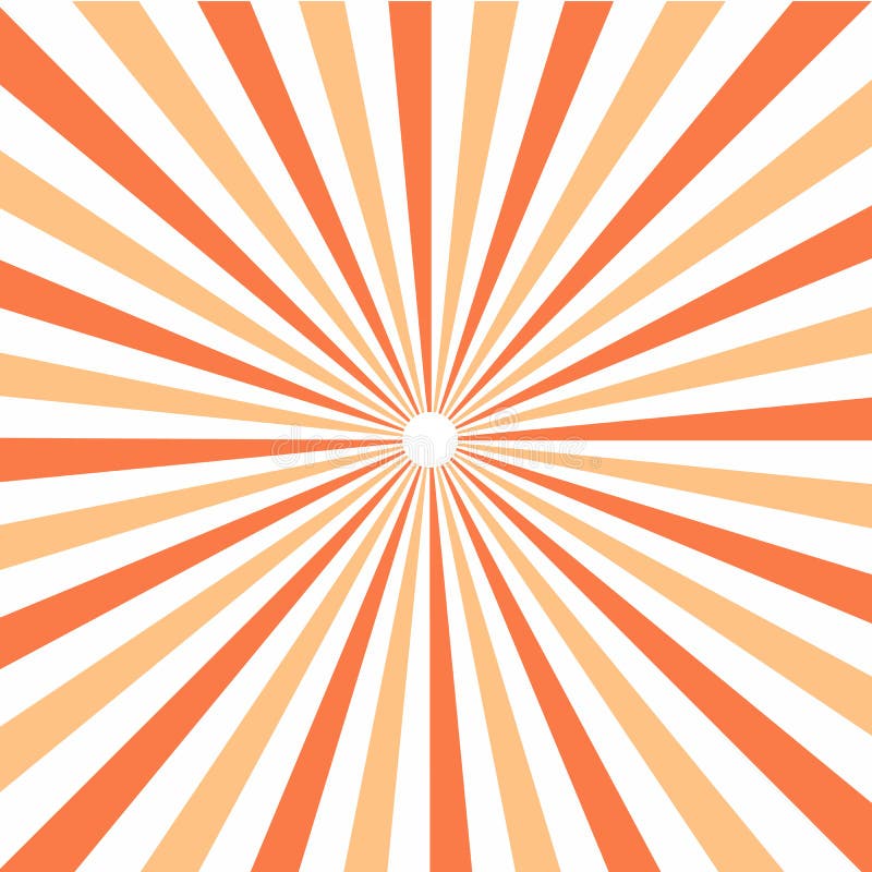 Sun Sunburst Pattern. Vector Illustration Stock Vector - Illustration ...
