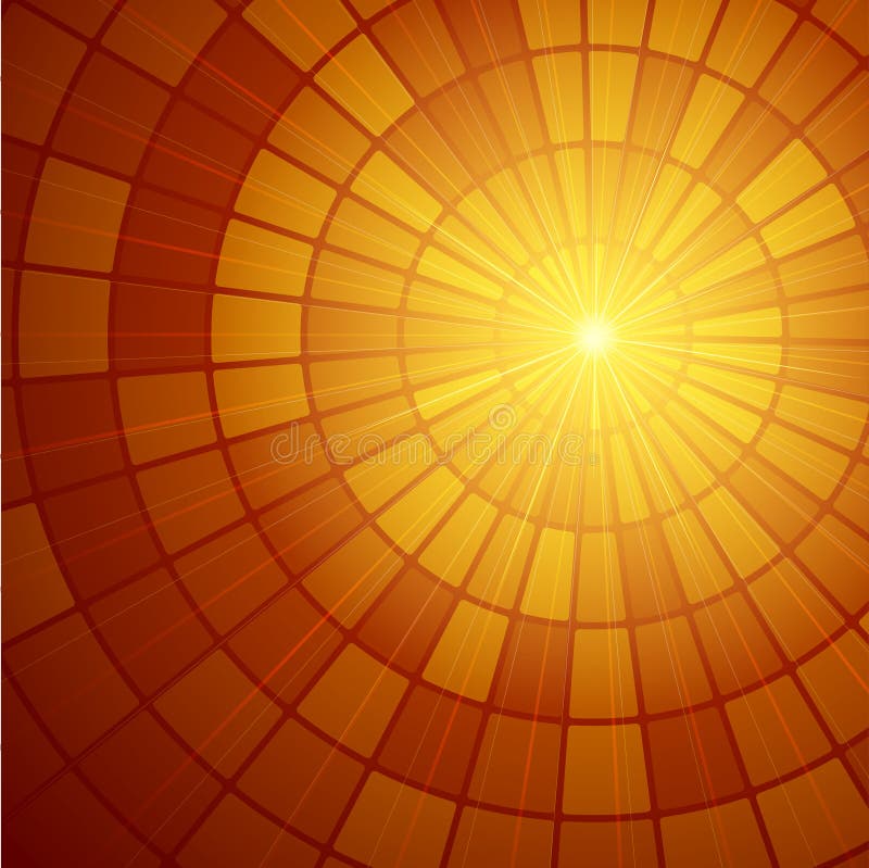 Sun Sunburst Pattern. Vector Illustration Stock Vector - Illustration ...