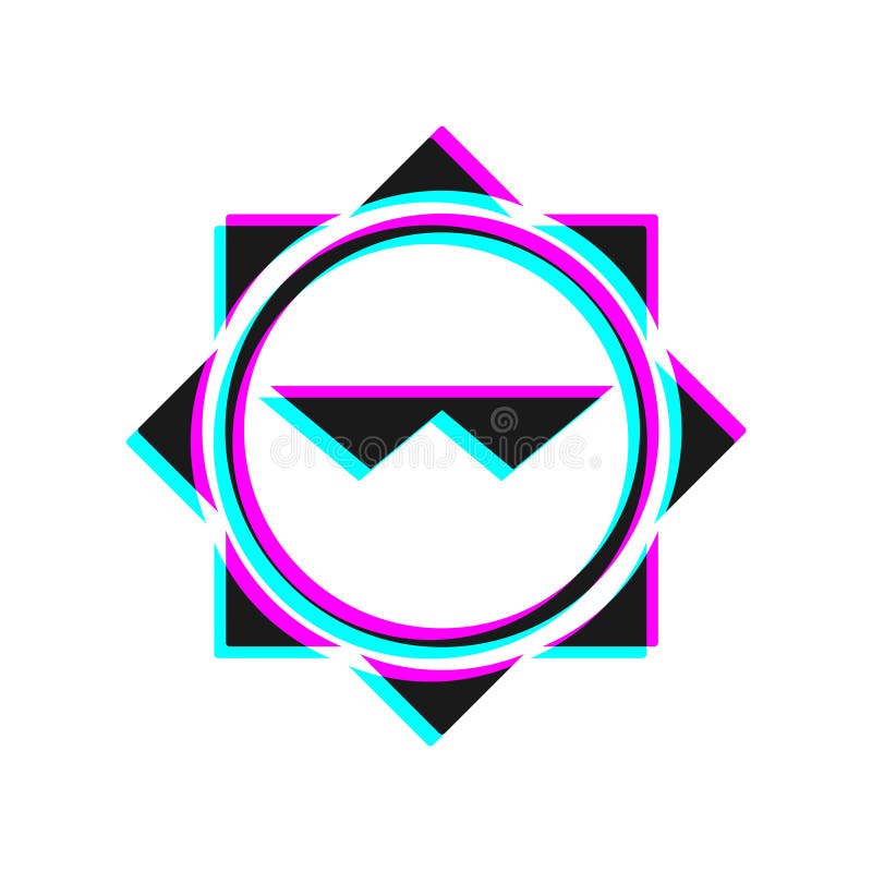 Sun with Sunglasses Visual Effect Icon Stock Vector - Illustration of ...