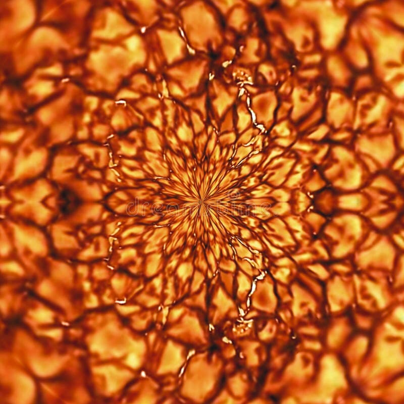 Sun Surface Abstract Background Blurs Shapes Stock Photo - Image of ...