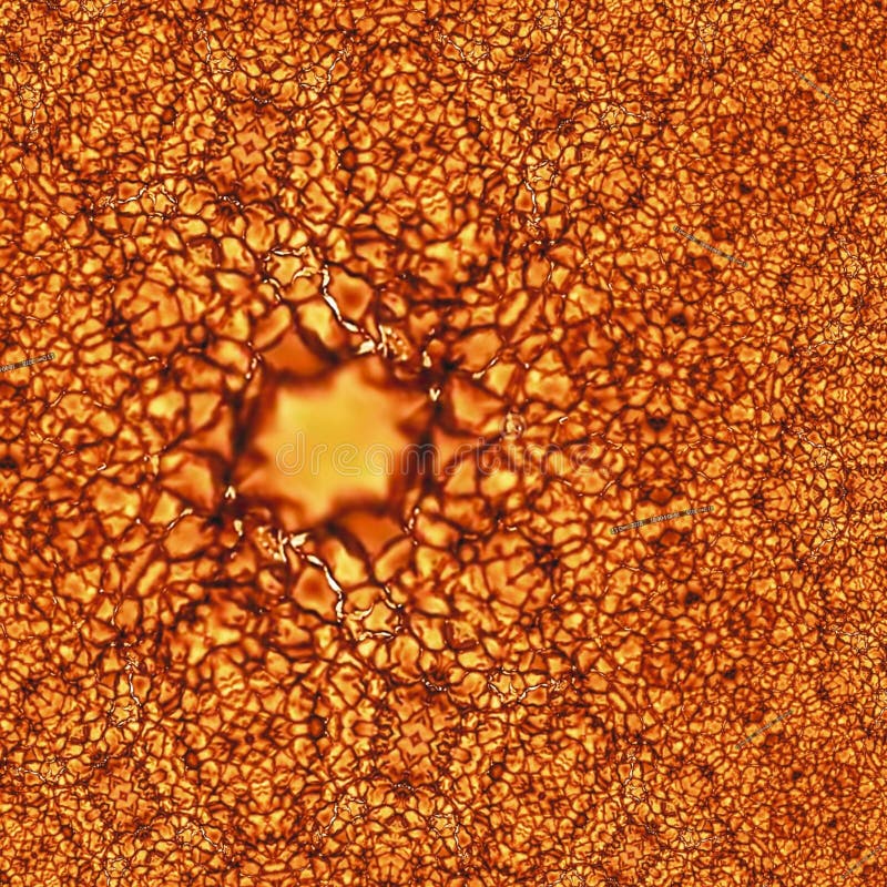 Sun Surface Abstract Background Blurs Shapes Stock Image - Image of ...