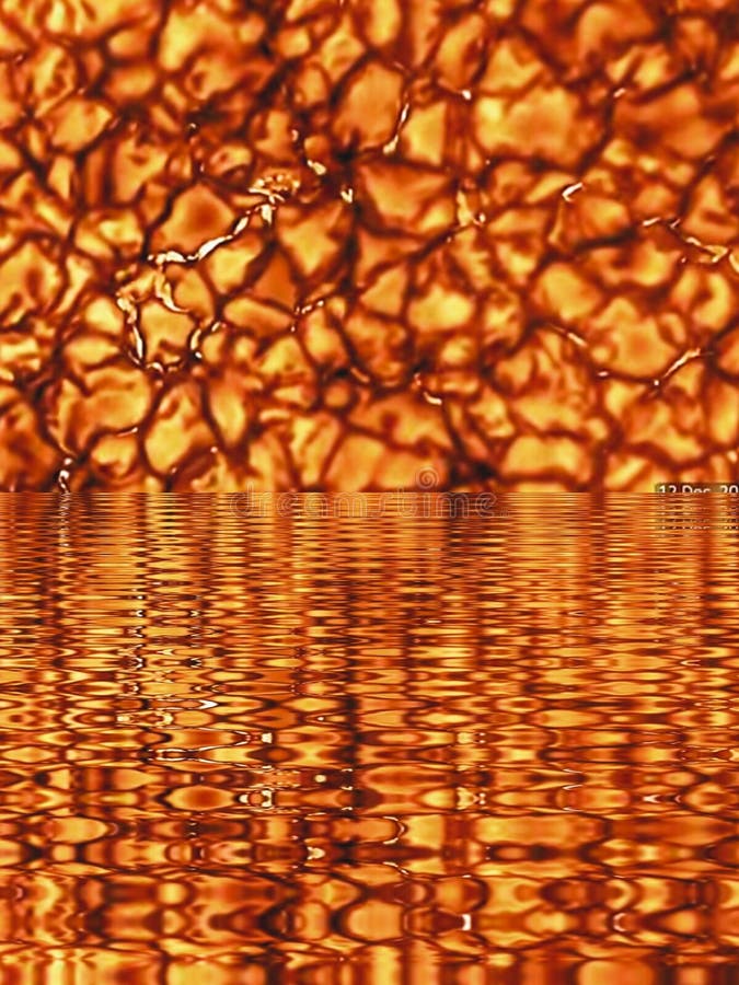 Sun Surface Abstract Background Blurs Shapes Stock Image - Image of ...