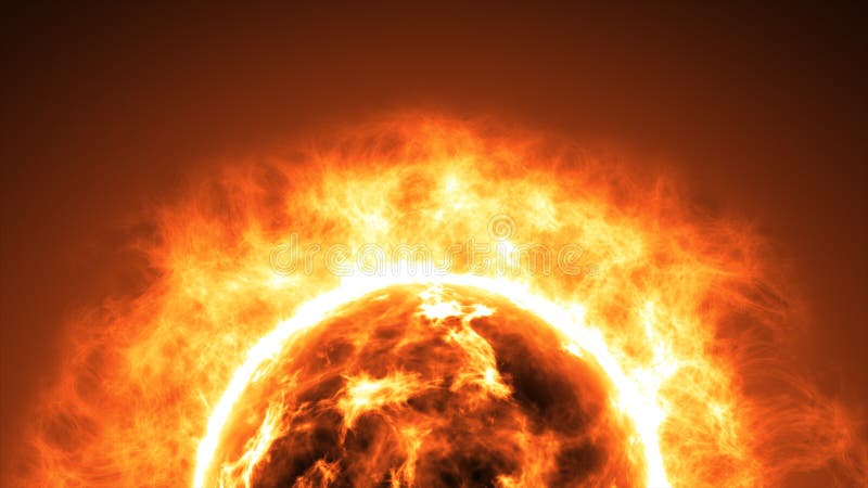 Sunspot And Solar Flare Activity Stock Photo - Image of space, solar ...