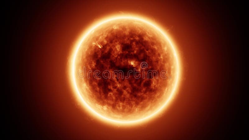 Burning Sun and Solar Flare Stock Video - Video of star, burning: 304351379