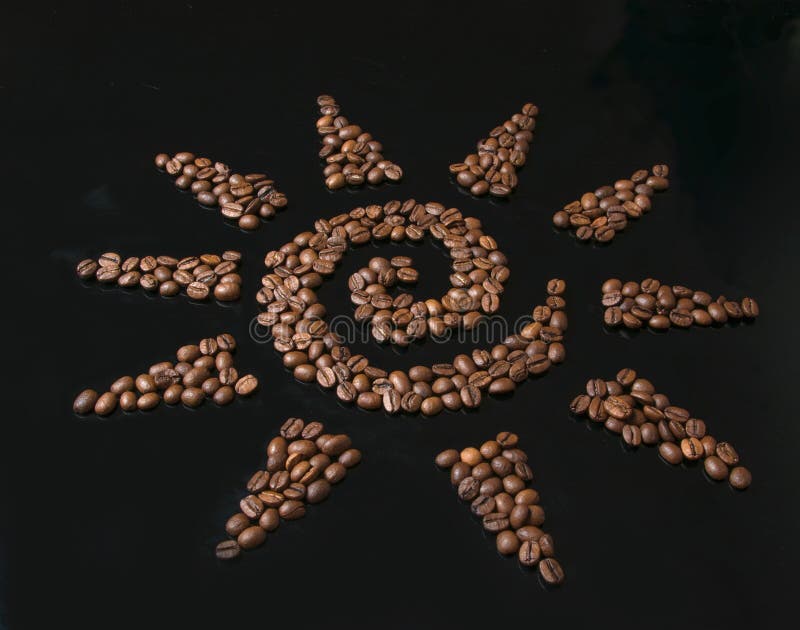 Sun symbol stock photo. Image of breakfast, symbol, feelings - 53602776