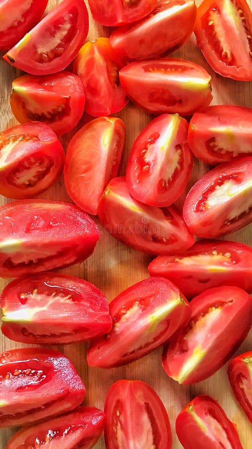 Red Tomatoes stock photo. Image of wooden, mproopesh - 106908478