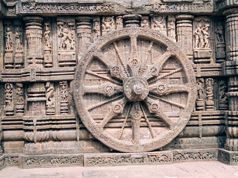 Sun Temple stock photo. Image of wheel, temple, konarak - 136971610