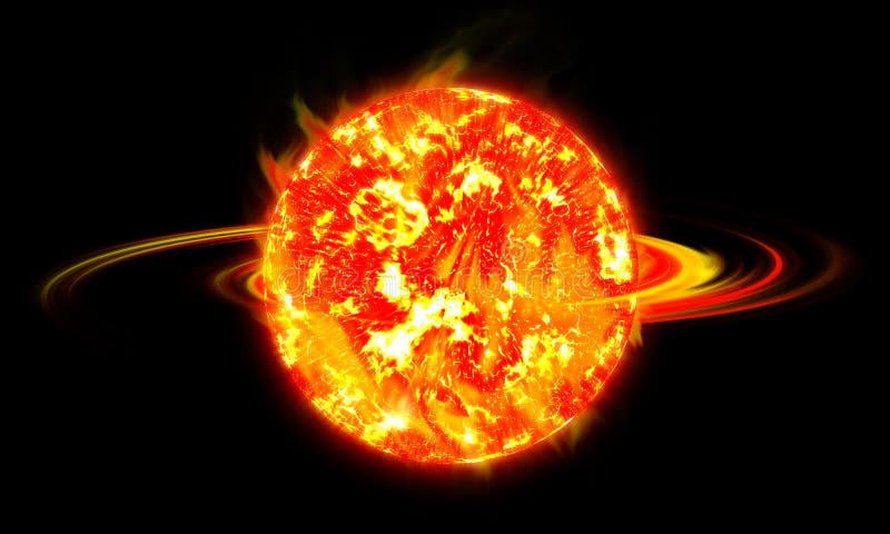 Burning and Exploding Planet Earth Stock Photo - Image of fantasy ...