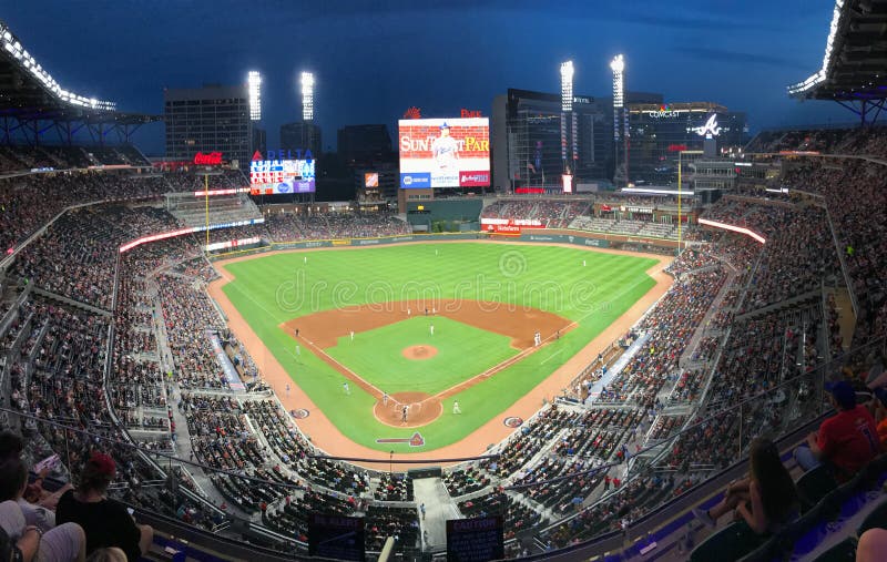 Sun Trust Park, Atlanta, GA Editorial Photography - Image of baseball ...
