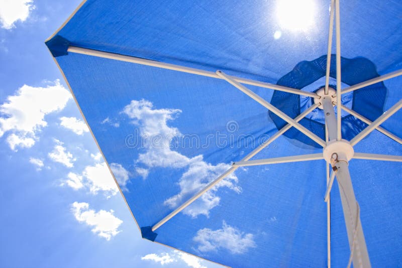 Sun umbrella stock image. Image of solitude, paradise - 10352001