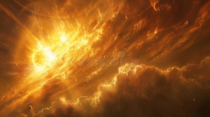 Sun Unleashing Solar Storm Sending Shockwaves Rippling through the ...