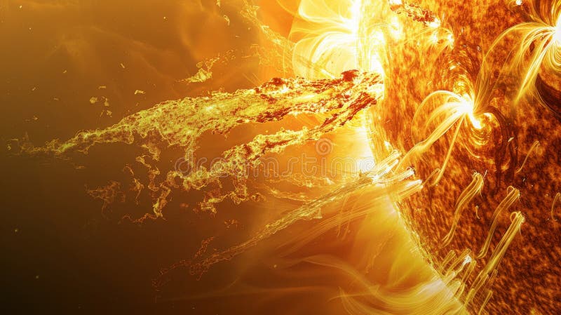 Sun Unleashing Solar Storm Sending Shockwaves Rippling through the ...