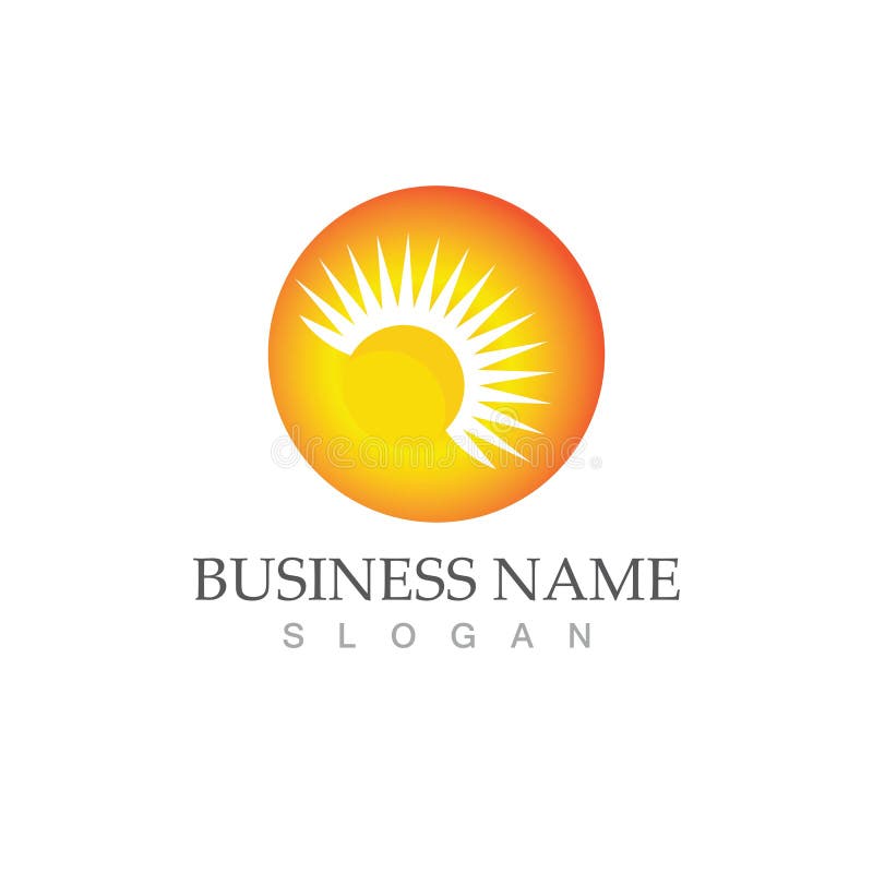 Sun Vector Illustration Icon Stock Vector - Illustration of nature ...