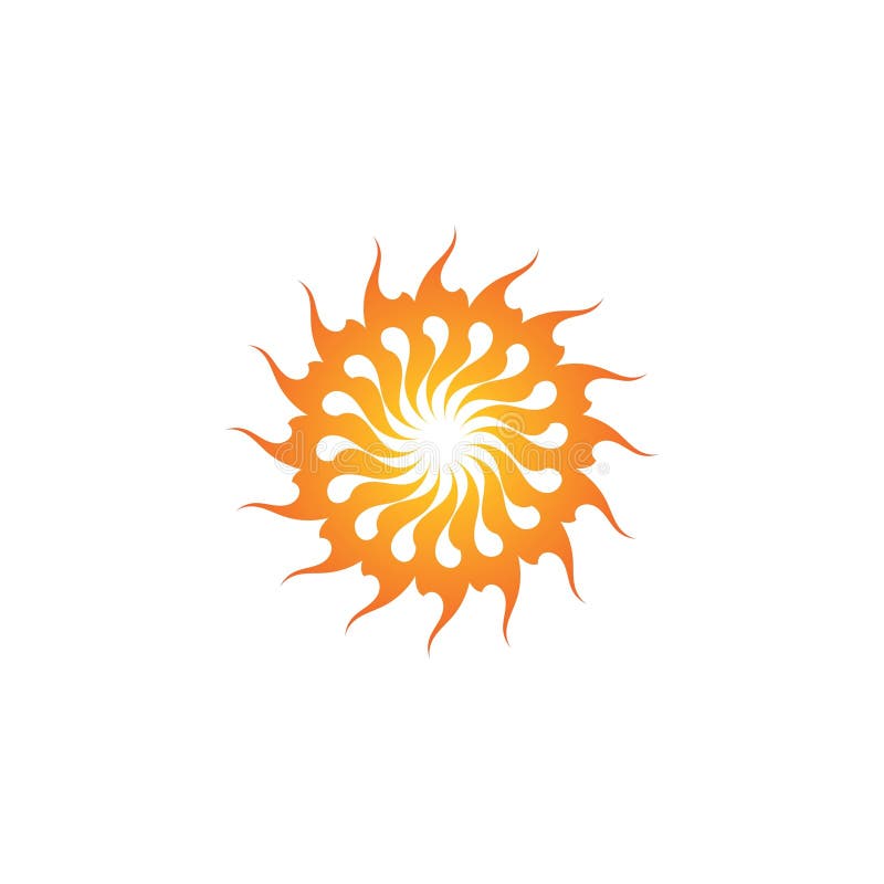 Sun Vector Illustration Icon Stock Vector - Illustration of vector ...
