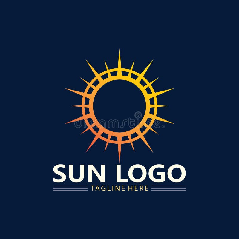 Sun Vector Illustration Icon Stock Illustration - Illustration of ...