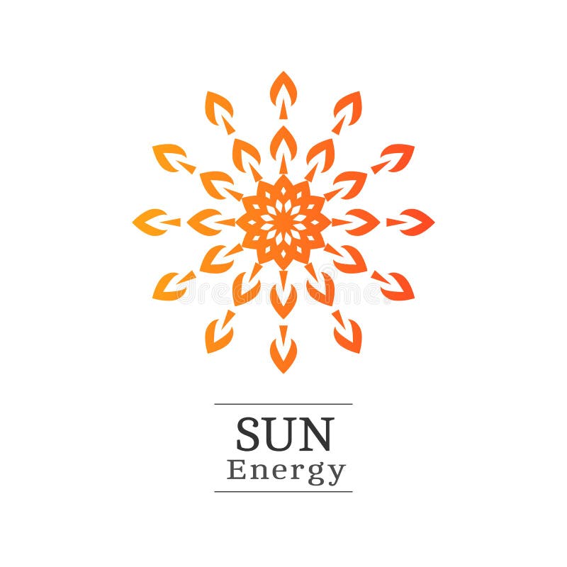 Sun vector logo stock vector. Illustration of light - 128978052