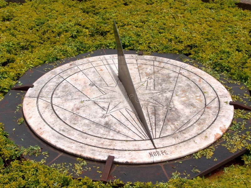 Sun clock stock photo. Image of compass, century, dial - 14166570