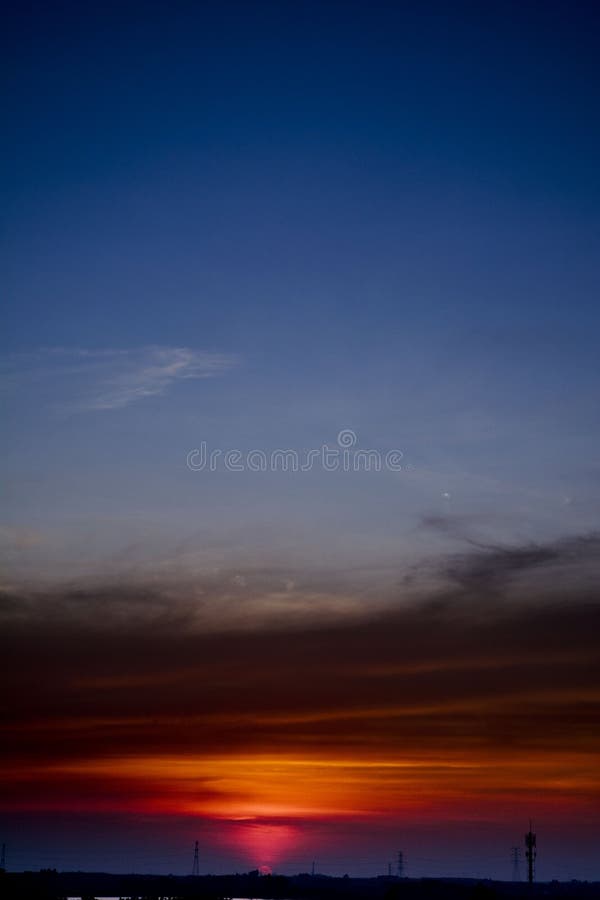 The sun will rise again stock photo. Image of sunrise - 267412430