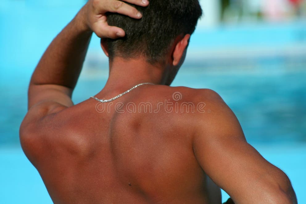 Sunbathing man stock image. Image of recreation, ideal - 2711923