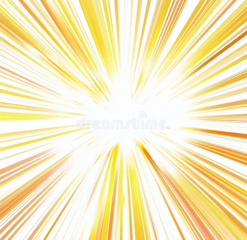 Sunbeam Effect with a Flare Background and Light Explosion. Stock Image ...