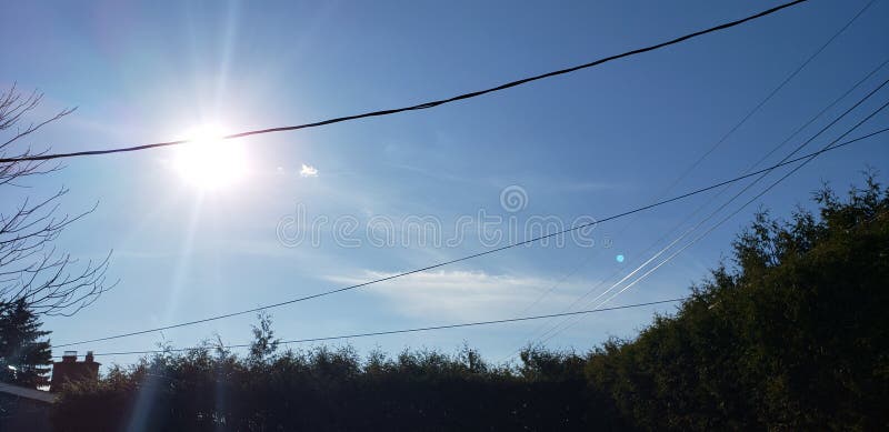 Sunbeam light clouds stock photo. Image of light, mast - 198337560