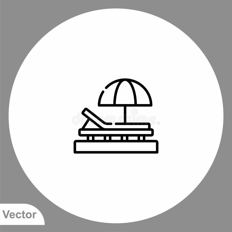 Sunbed Sign Stock Illustrations – 1,899 Sunbed Sign Stock Illustrations ...