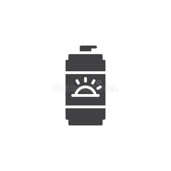 Sunblock Lotion Vector Icon Stock Vector - Illustration of pixel ...