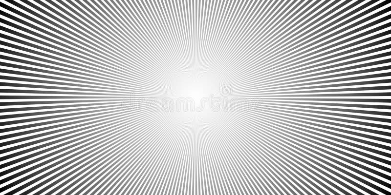 Sunburst Background with Grey Rays. Abstract Summer Sun Shine Stock ...