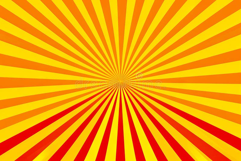 A Sunburst Background with Red and Yellow Lines Stock Photo - Image of sunburst, yellow: 327725600
