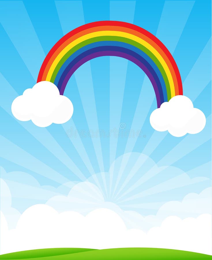 Rainbow Sunburst Stock Illustrations – 2,633 Rainbow Sunburst Stock ...