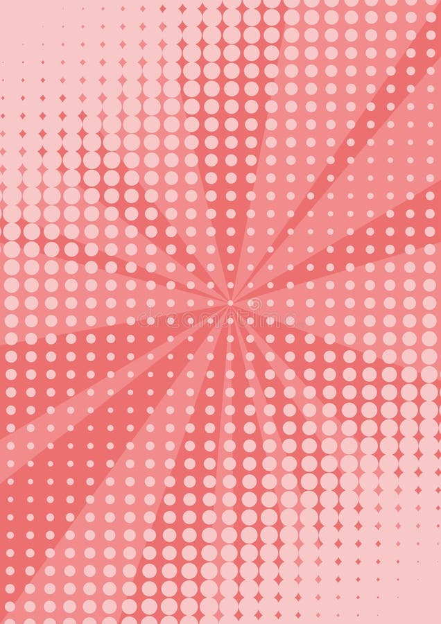 Sunburst Comic Background Vector Illustration. Comic Style Background ...