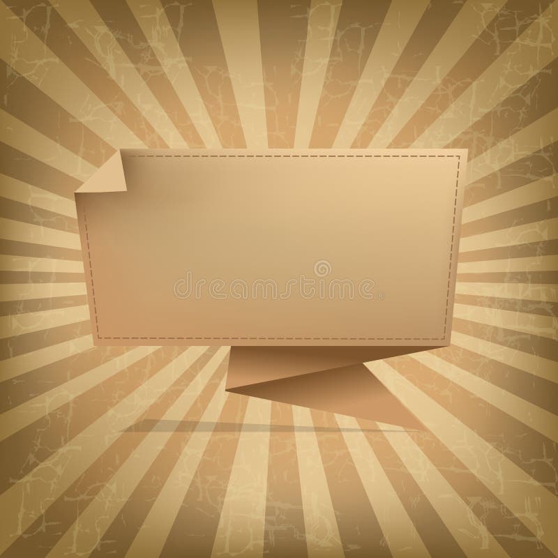 Quadro Do Vintage Com Queque Ilustração do Vetor - Ilustração de mola ...