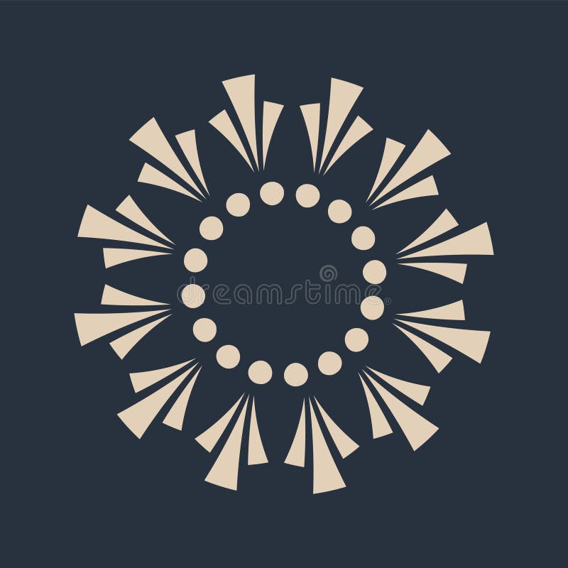 Sunburst Firework Explosion, Bursting or Light Rays, Linear Drawing ...