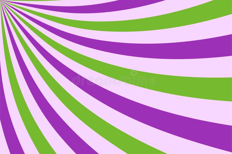Green and Purple Wavy Radial Sunburst Vector Background Banner ...
