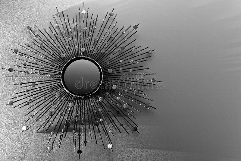 Sunburst mirror stock photo. Image of white, sunbeam - 25092948