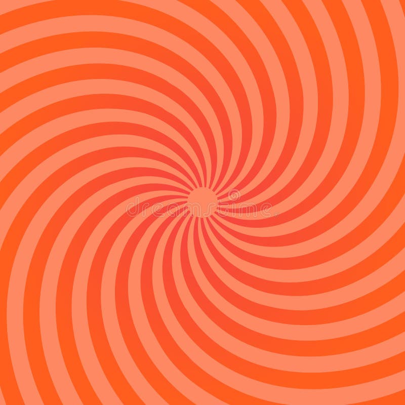 Sunburst Pattern. Abstract Radial Bright Sun Burst Background. Orange ...