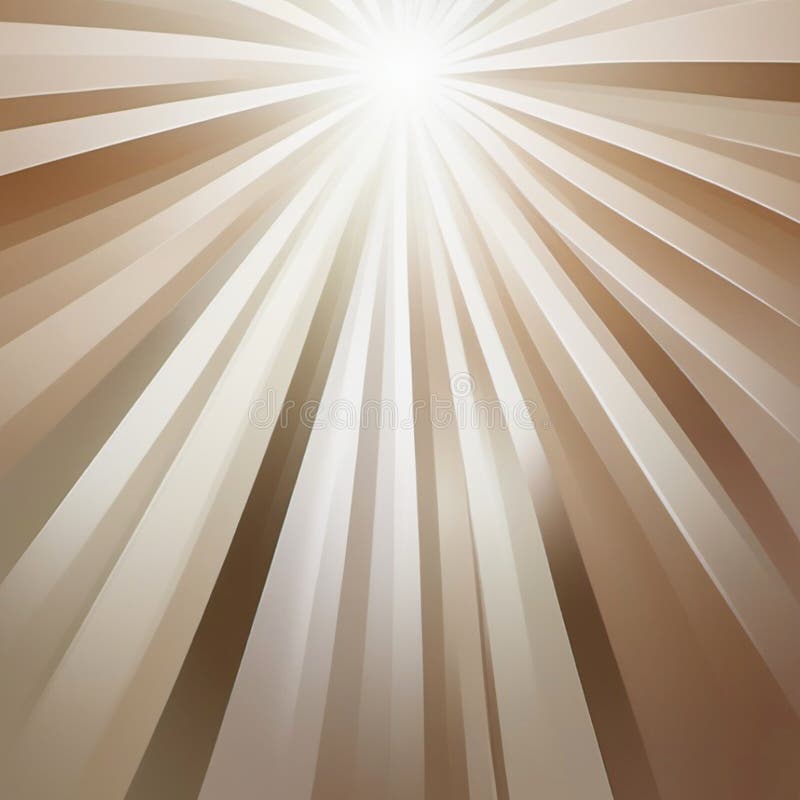 Sunburst Pattern Fans Out with Warm Beige Shades, Creating a Visual ...