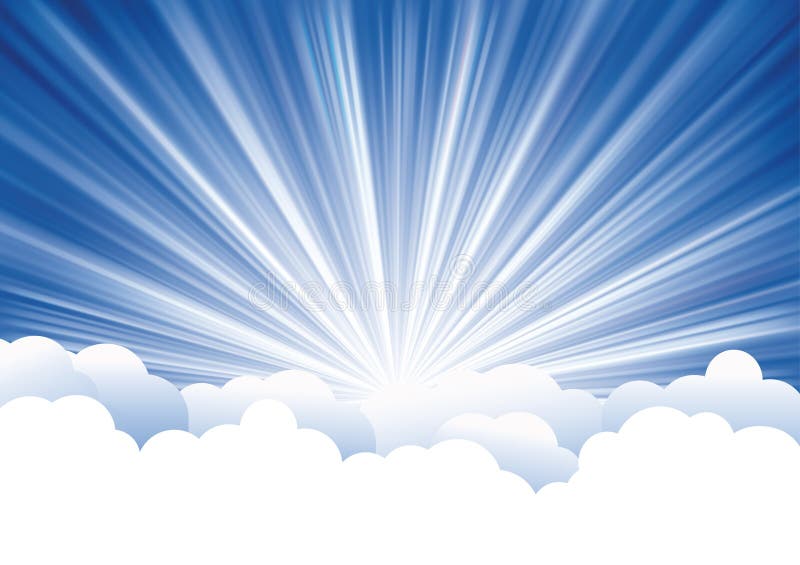 Sunburst rays stock vector. Illustration of lights, backdrop - 34305773