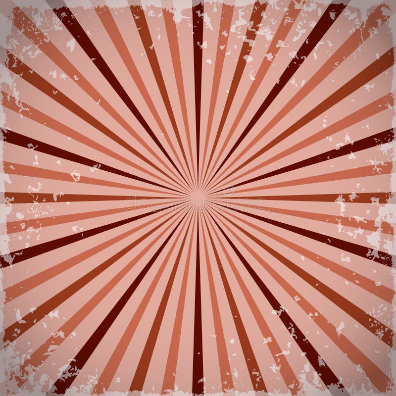 Red and White Sun Rays Background. Vector Illustration Stock Vector ...